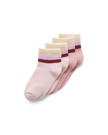 Set 2 sosete sosete casual copii ECCO Play Retro (Pink / Violet ice ...